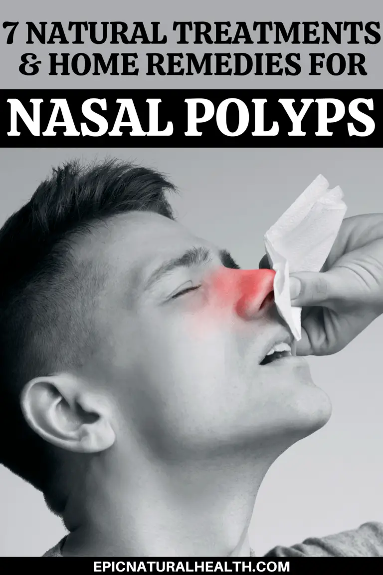 Natural treatments for nasal polyps