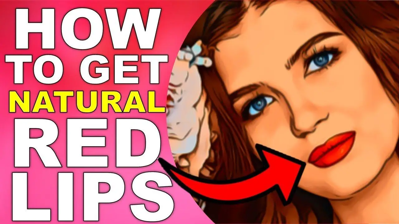 How To Get Natural Pinky Red Lips FAST at HOME - Epic Natural Health